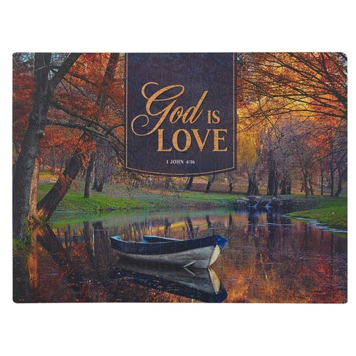 Cardboard Puzzle - God is Love 500 Piece – CrossGold