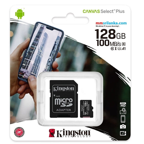 Kingston microSD Card 128GB – CrossGold