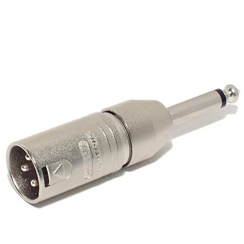 Adapter 6.3MM Mono Plug - 3P XLR Male Socket – CrossGold