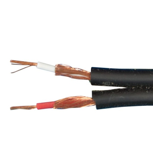 Cable -Two Core Shielded Audio Cable Black – CrossGold